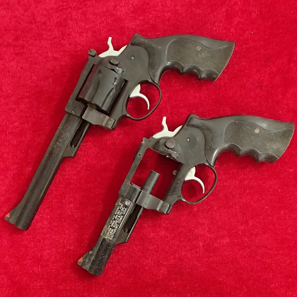 BEEP ゲームグッズ通販 / WA モデルガン スタームルガー セキュリティーシックス 2丁 ジャンク